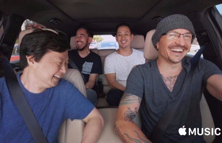 Linkin Parkin Carpool Karaoke -jakso nyt katsottavissa – Kuvattiin vain ...