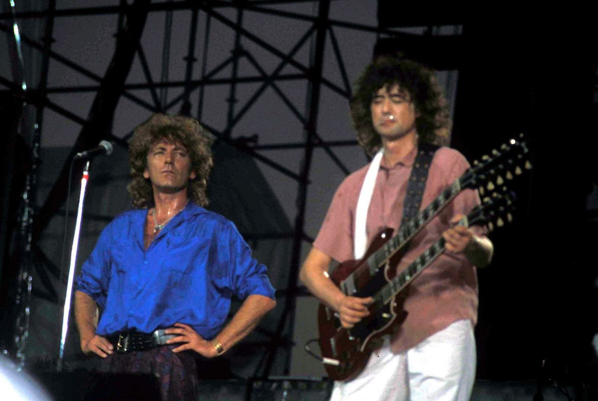 Jimmy Page muistelee Led Zeppelinin surullisenkuuluisaa Live Aid ...