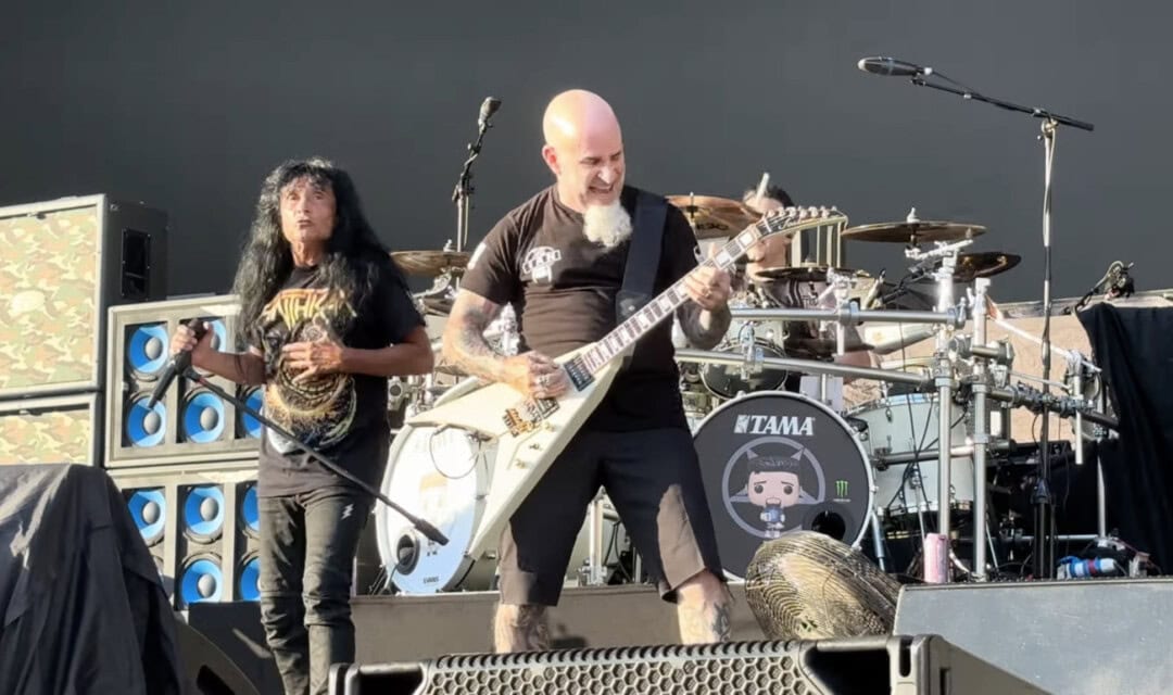 Anthrax esitti mainion uutuussinglensä ensimmäistä kertaa livenä ...